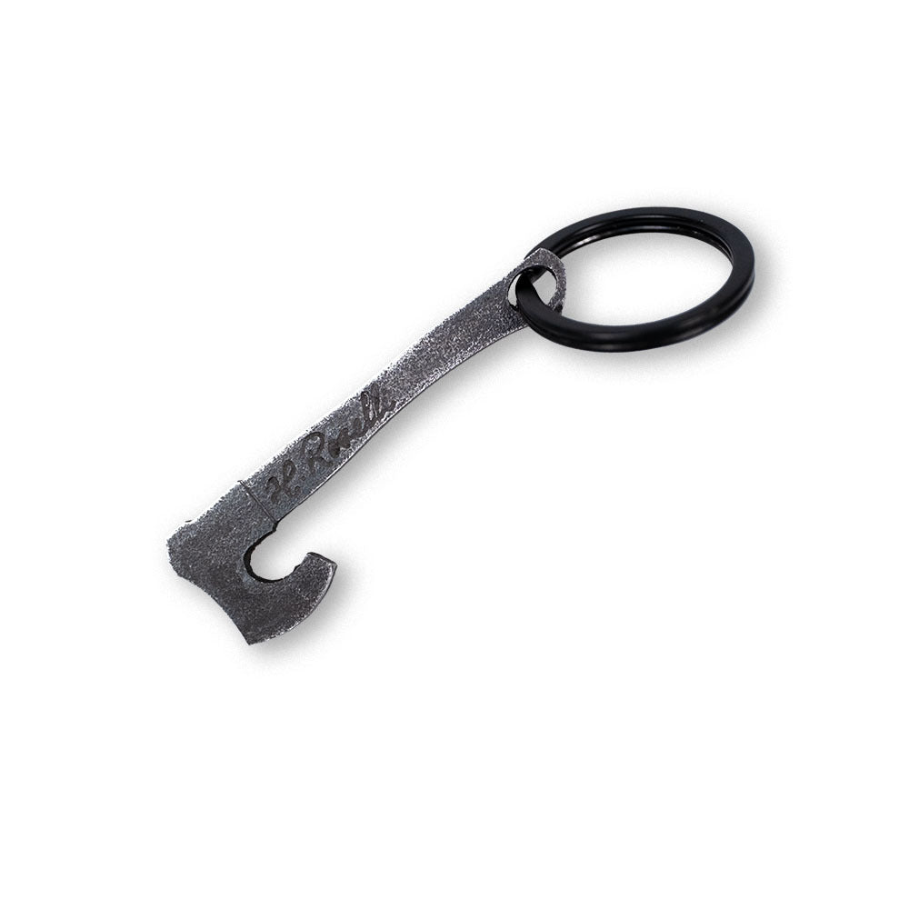 Axe Keychain | Recycled Carbon Steel Accessory | Roselli Finland